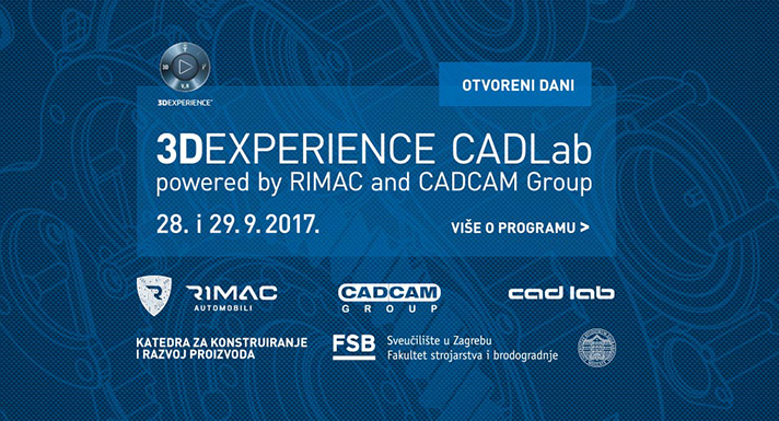 3DEXPERIENCE CADLab na Fakultetu strojarstva i brodogradnje